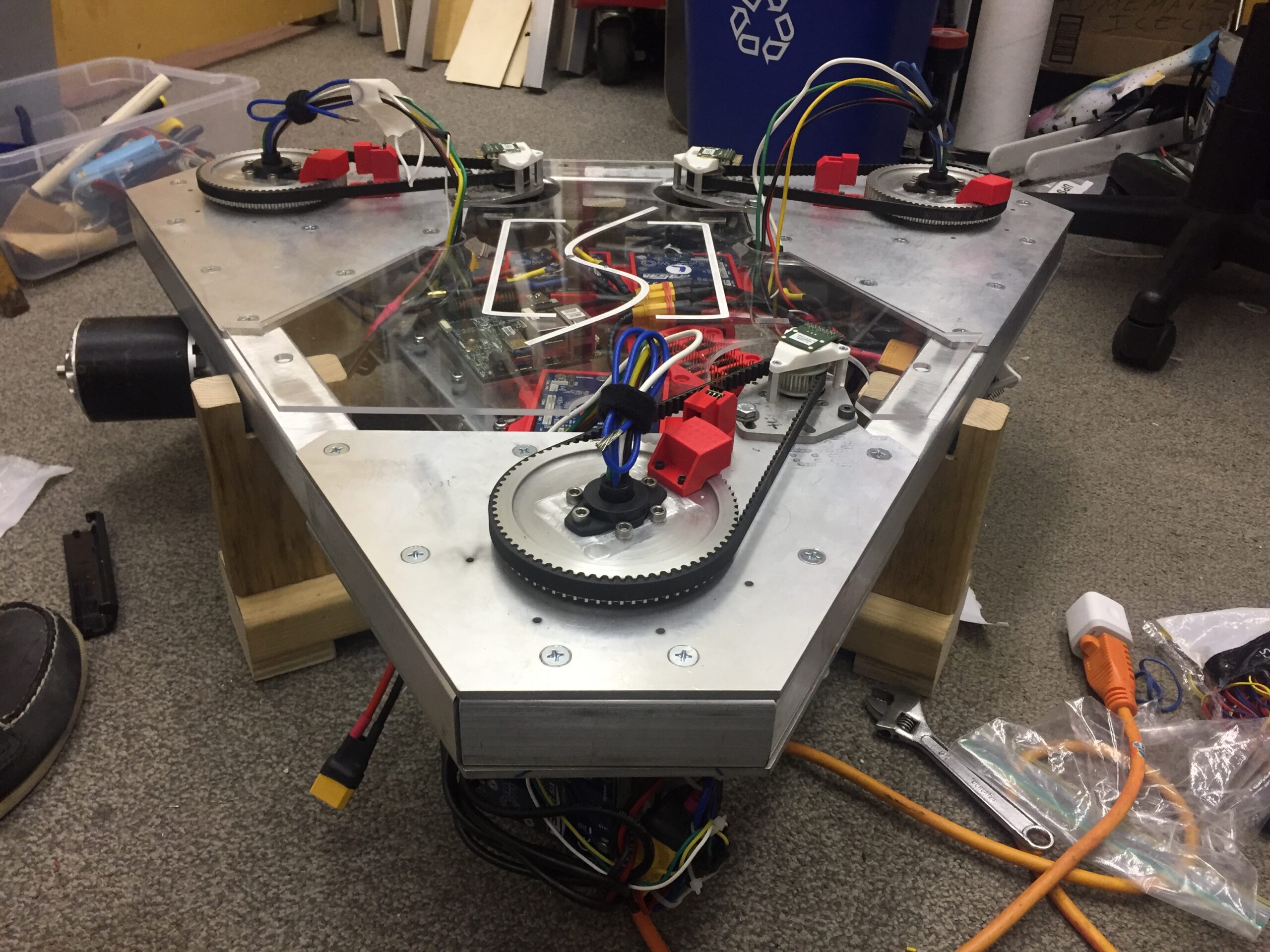 Swerve Robotic Platform Relies on SICK LiDAR Sensor