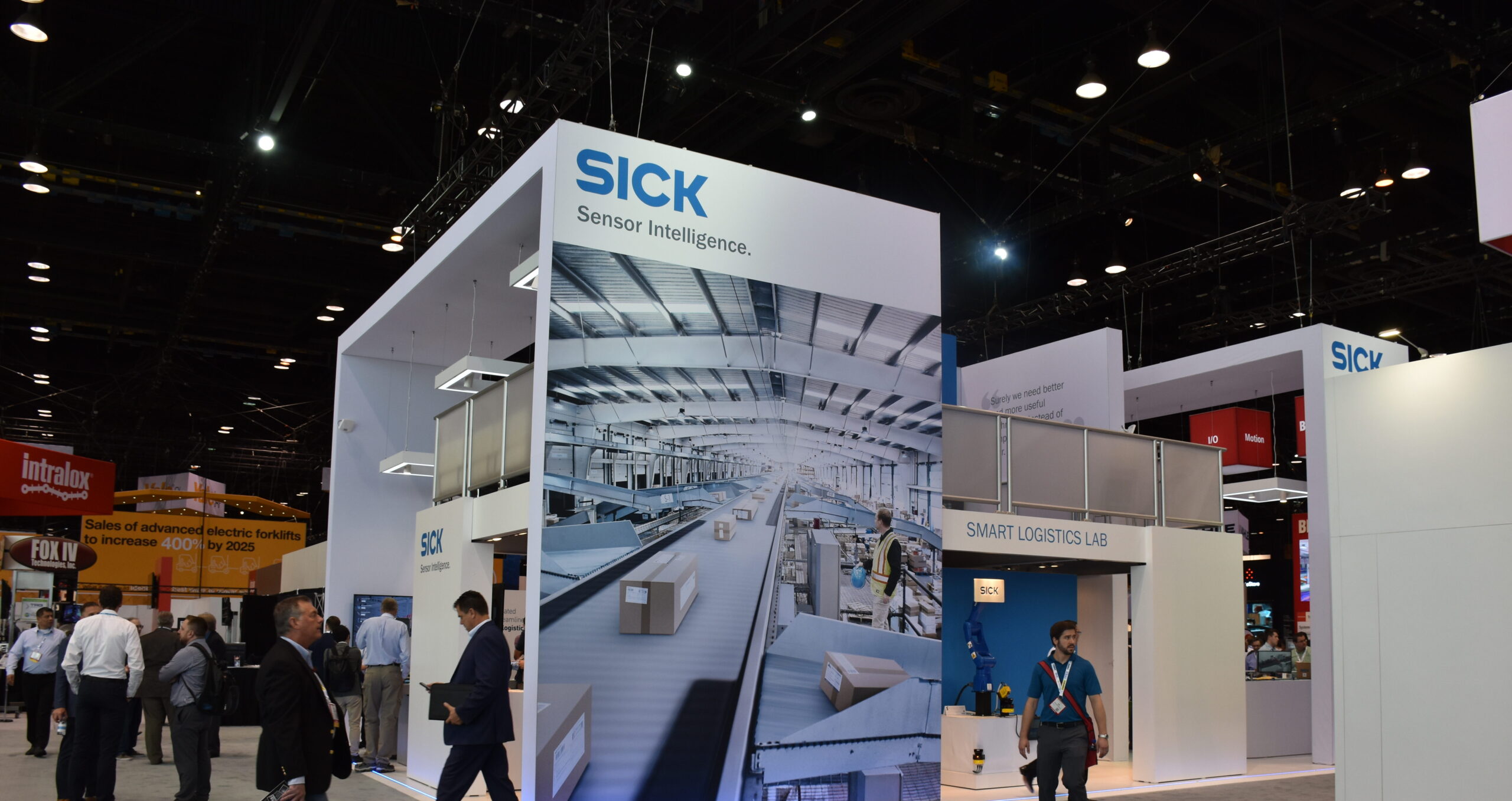 Smart Logistics Solutions Showcased at ProMAT - SICK Sensor Connection