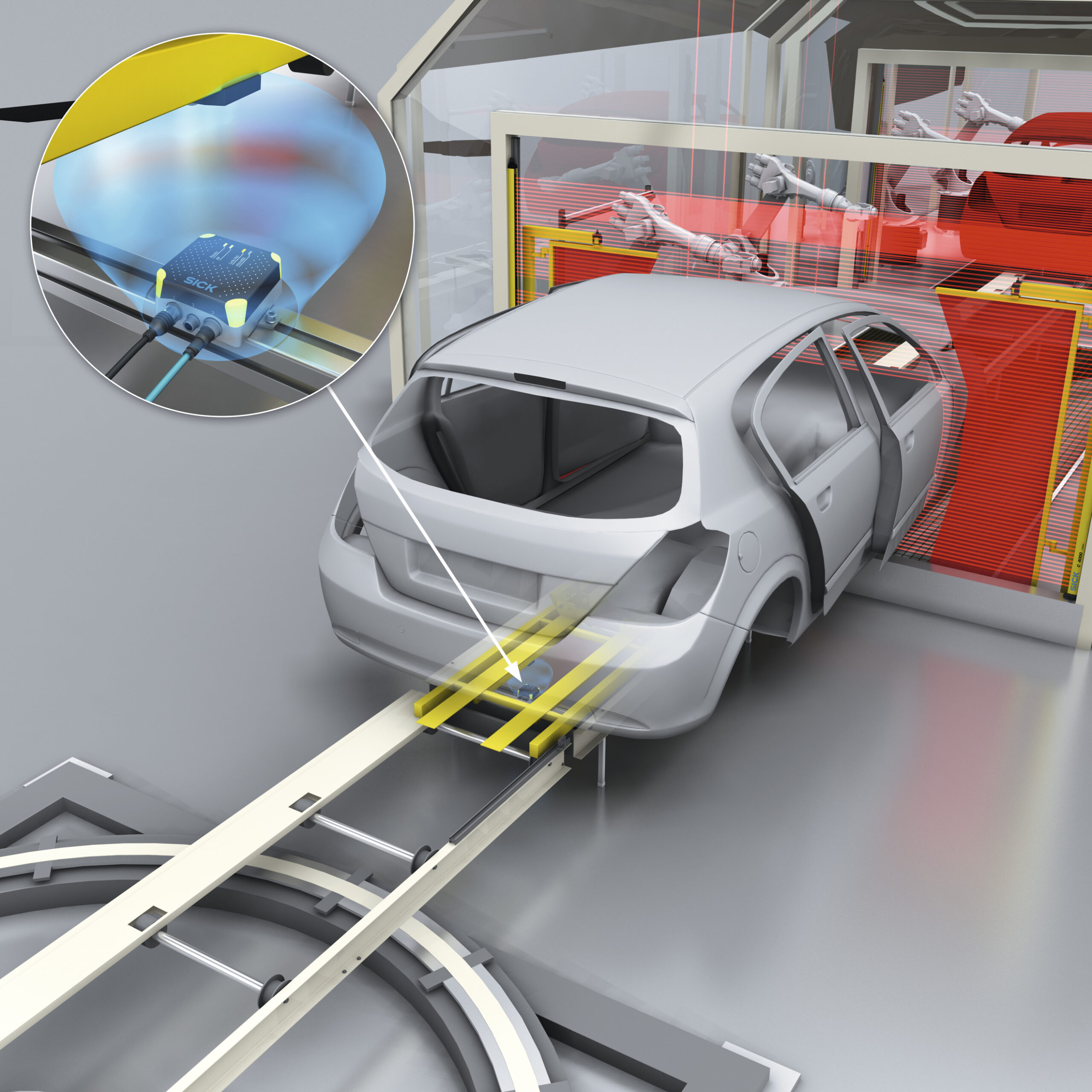 Flexible Small Parts RFID Detection of Small Automotive Parts