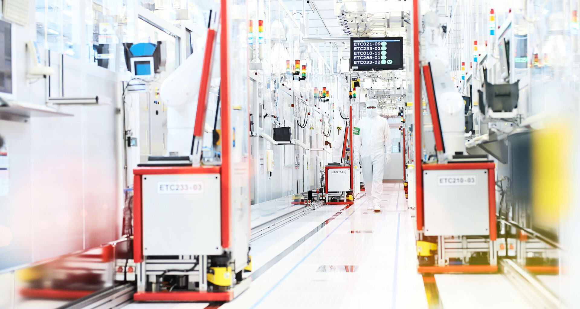 Mobile Robots in Semiconductor Manufacturing