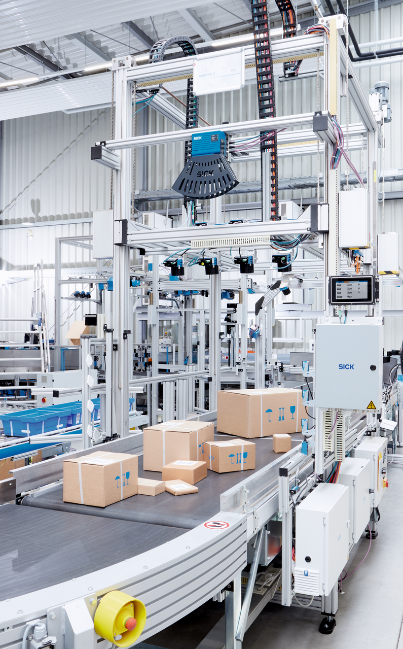Warehousing Efficiency with Contour Verification Technology - SICK ...