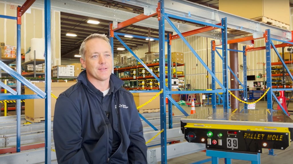 High-density storage: Smart sensors in warehouse automation